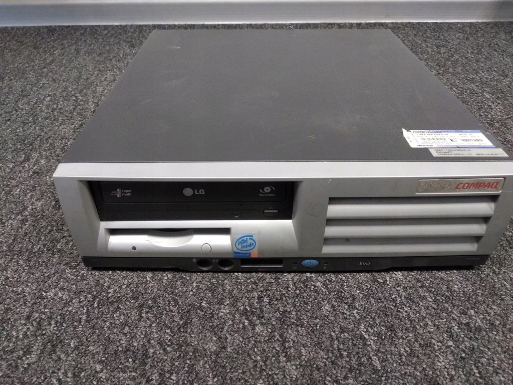 Compaq Evo D5s (D500) P4 1,7 Ghz - 7660454886 - oficjalne archiwum Allegro