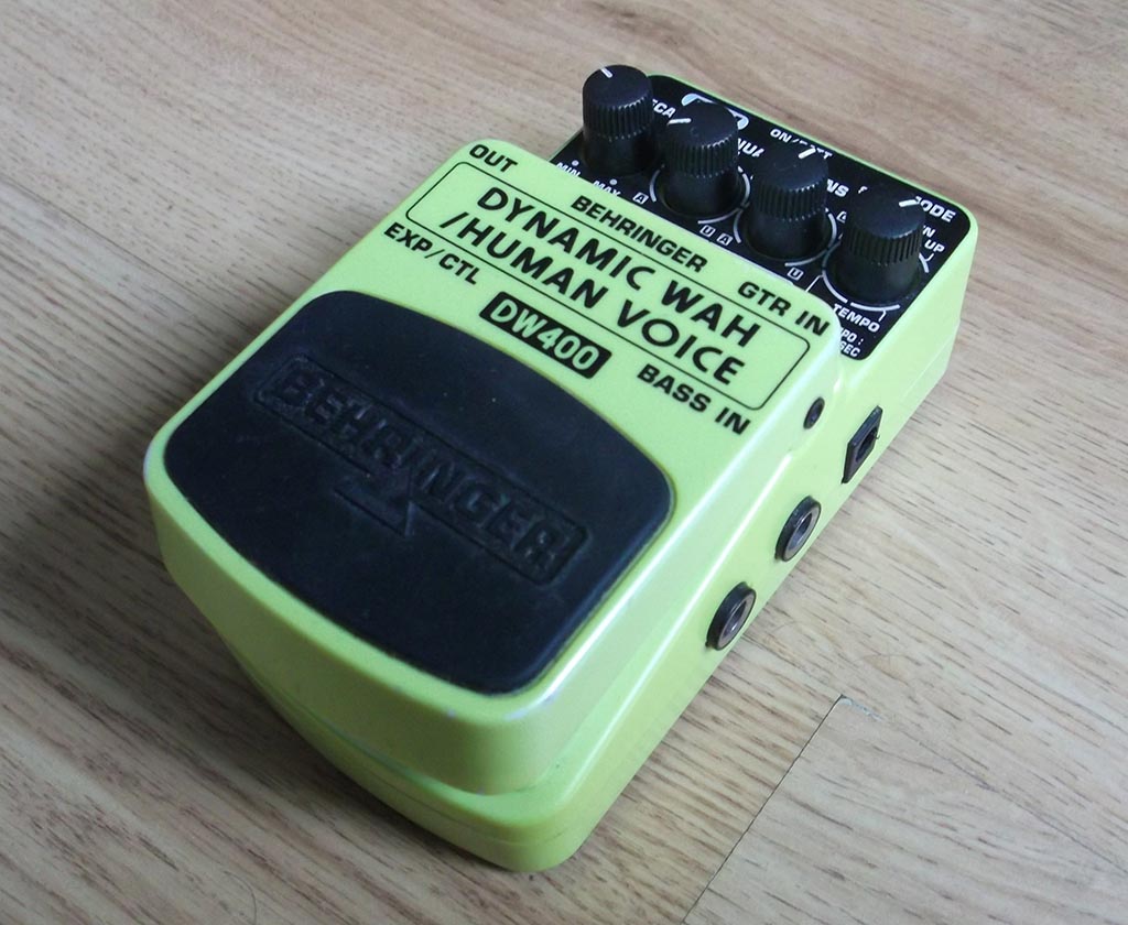 Behringer DW400 Dynamic Wah / Human Voice (AW 3) - 7340615344 ...