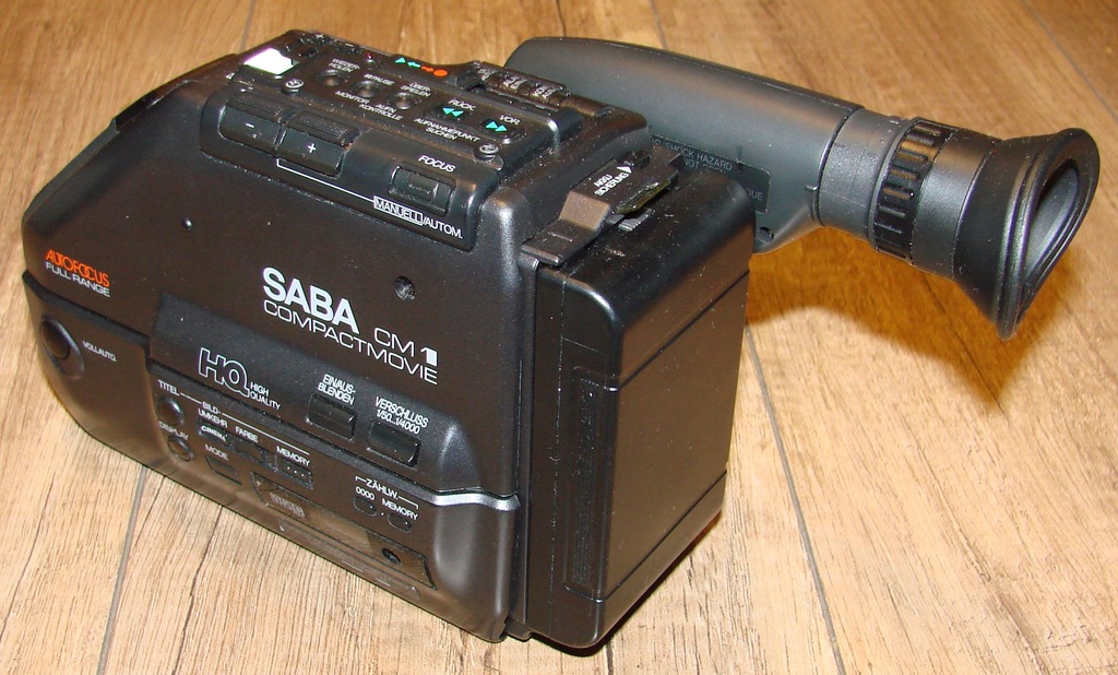 SABA CM 1 - KAMERA VIDEO - VHS-C - ANALOG - 7756681731 - oficjalne ...