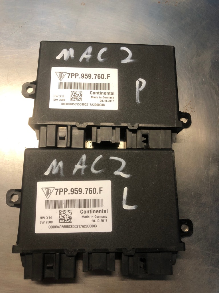 Porsche Macan sterownik moduł fotela 7pp959760F - 7470024770 ...