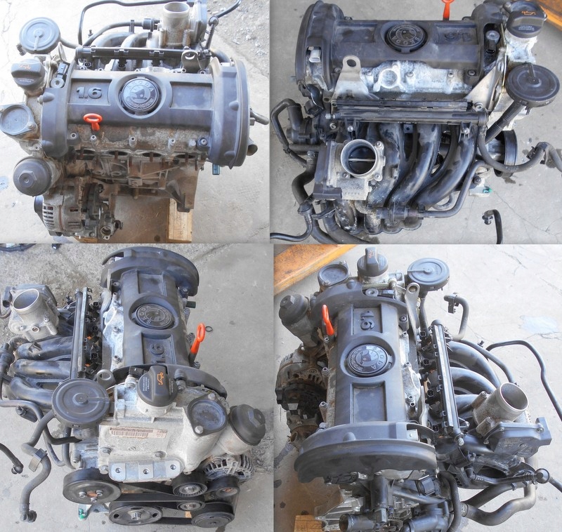 BTS silnik kompletny 1.6 16V 105 KM 77 kW - 7438187555 - oficjalne ...