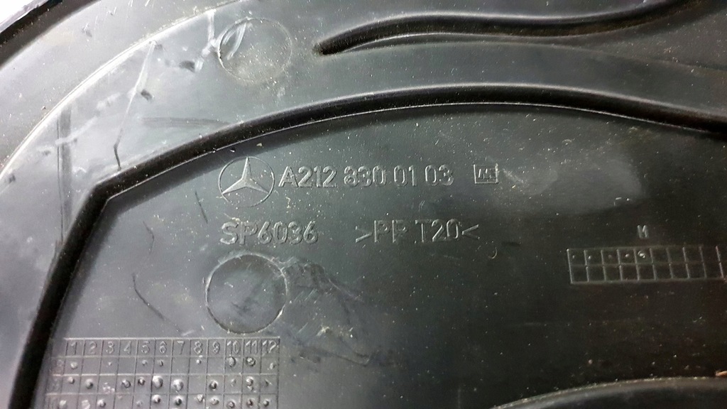 MERCEDES E KLASA W212 WLOT POWIETRZA A2128300103 - 7685654723 ...