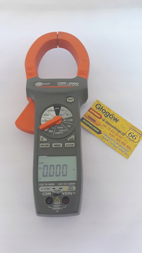 Sonel CMP-2000 - Cyfrowy miernik cęgowy LOMBARD66 - 7558552543 ... Sonel CMP-2000 - Cyfrowy miernik cęgowy LOMBARD66 - 7558552543 ...