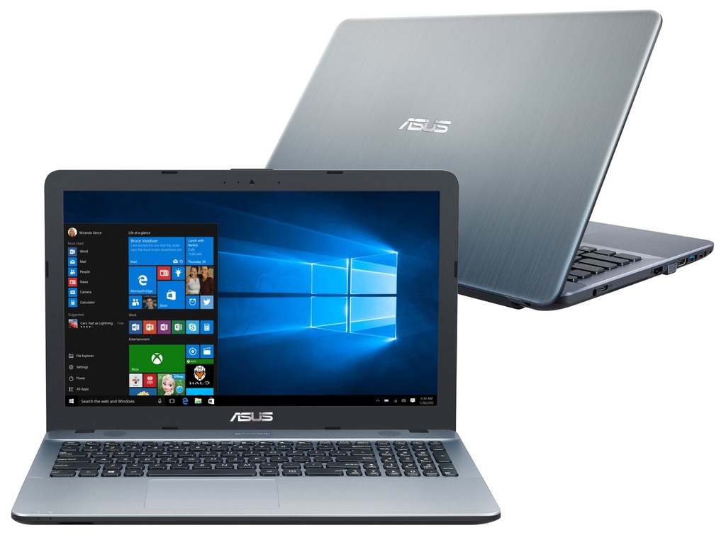 Laptop ASUS R541NA 2x 2,4GHz 15,6MAT 4GB 500GB - 7077855303 - oficjalne ...