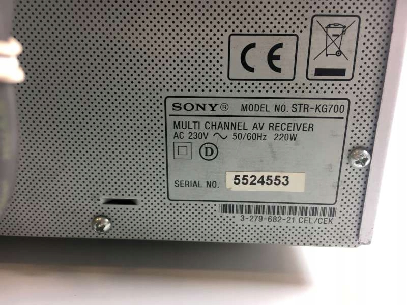 AMPLITUNER SONY STR-KG700 - 7746336100 - oficjalne archiwum Allegro