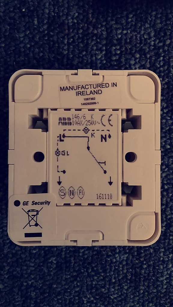 Przycisk wyjściowy ARITECH ACA001 - 7175132841 - oficjalne archiwum Allegro