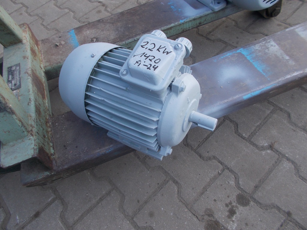 Silnik elektryczny 2,2 kw.1420 obr.380 volt,fi-24 - 7293161411 - oficjalne archiwum Allegro