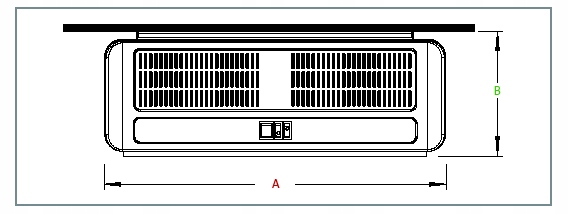 Kurtyna powietrzna DIMPLEX - AC6N 3/6 kW - 7444569896 - oficjalne ...