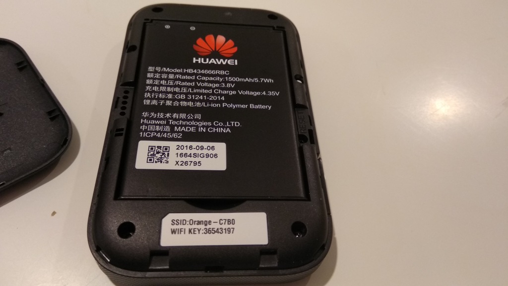 Router mobilny HUAWEI airbox LTE ORANGE - 7122287412 - oficjalne ...