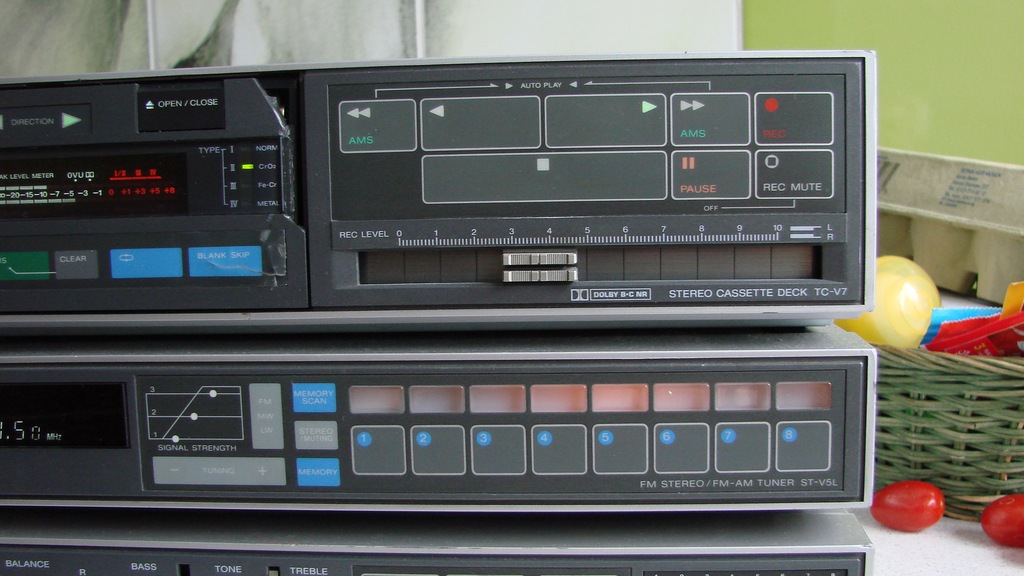 Sony TC-V7,ST-V5L,TA-V5 100% Sprawne - 7408273444 - oficjalne archiwum ...