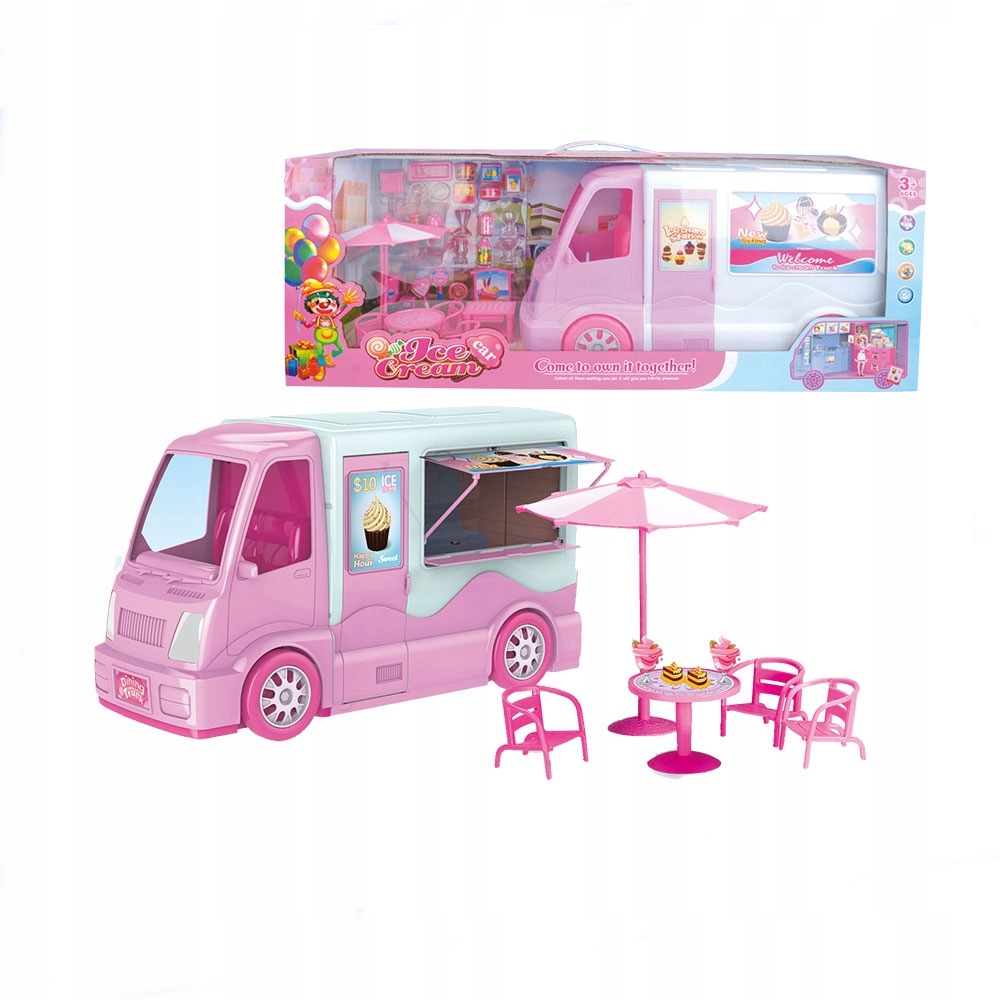 Duże Auto Kamper + mobilna Budka z lodami 2W1 - 7702575825 - oficjalne ...