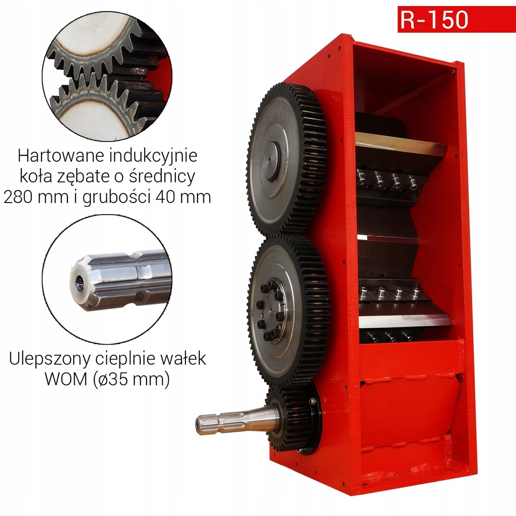 MECHANIZM tnący RĘBAK R-150 8 noży PROMOCJA - 7142936704 - oficjalne ...