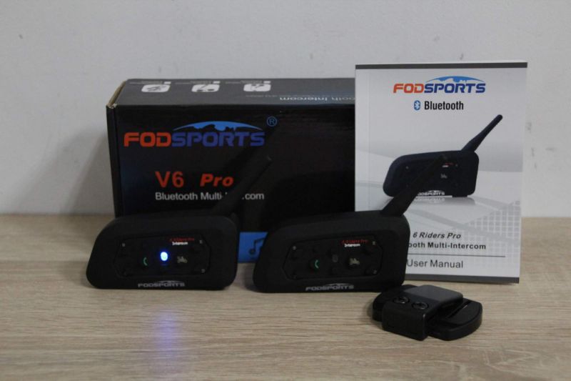 INTERCOM MOTOCYKLOWY FODSPORTS V6 PRO 2 SZT - 7295194088 - oficjalne ...