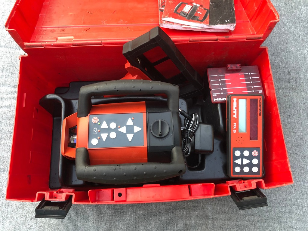 NIWELATOR LASEROWY HILTI PR 25 - 7287887567 - oficjalne archiwum Allegro