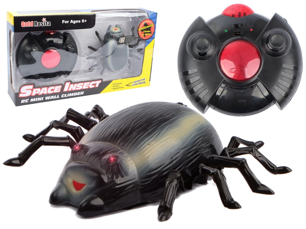 STEROWANY ROBAK Pająk RC CHODZI PO ŚCIANIE SUFICIE - 6978091158 ...