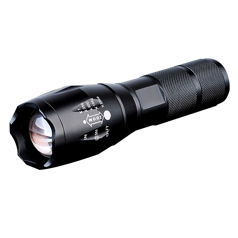 Latarka LED UltraFire XML-T6 ZOOM 1600lm Akcesoria - 7087022951 ...