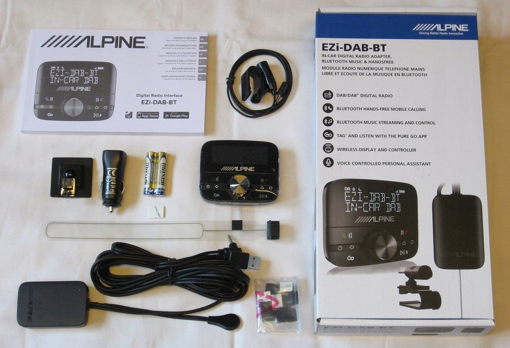 ALPINE EZI-DAB-BT DAB+ AUDIOSTREAMING SPOTIFY 4w1 - 6672274755 ...