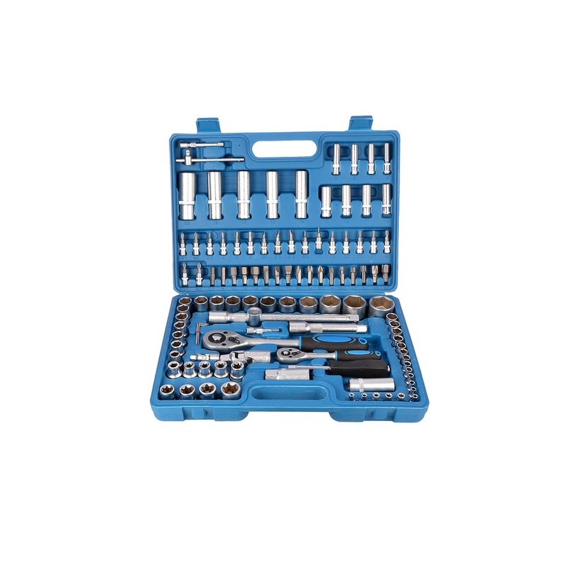 ZESTAW KLUCZY NASADOWYCH 108EL. MASATIFF + WALIZKA - 7100158056 - oficjalne archiwum Allegro