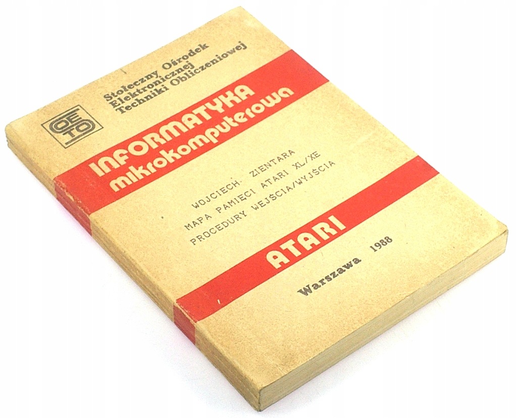 MAPA PAMIĘCI ATARI XL/XE Procedury ZIENTARA - 7608648617 - oficjalne ...