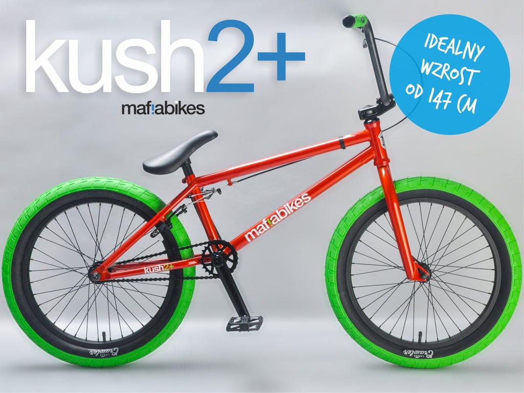 Rower BMX 20" MAFIA KUSH2+ Harry Main RED - 6940838520 - oficjalne archiwum Allegro