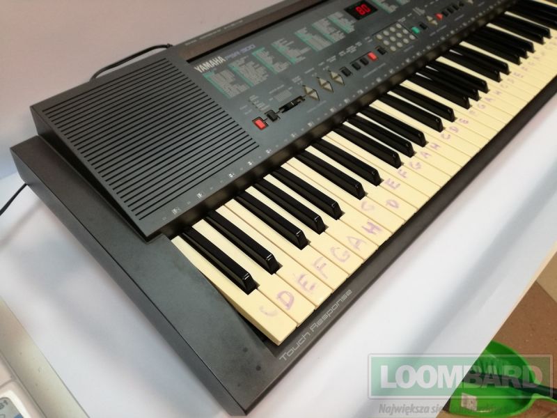 KEYBOARD YAMAHA PSR-300 - 7272426915 - oficjalne archiwum Allegro