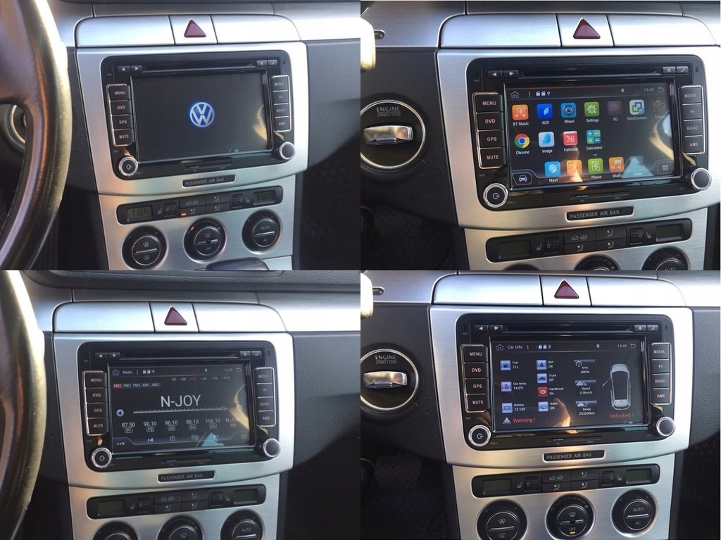 NAWIGACJA 2DIN RADIO VW PASSAT B6 B7 GOLF 5 V 6 VI - 7544210674 - oficjalne archiwum Allegro