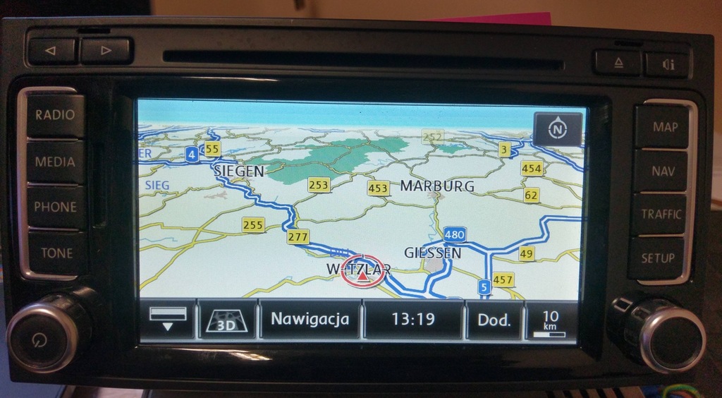 NAWIGACJA VW RNS TUAREG T5 510 MAPA V14 2017 - 7104363681 - oficjalne archiwum Allegro