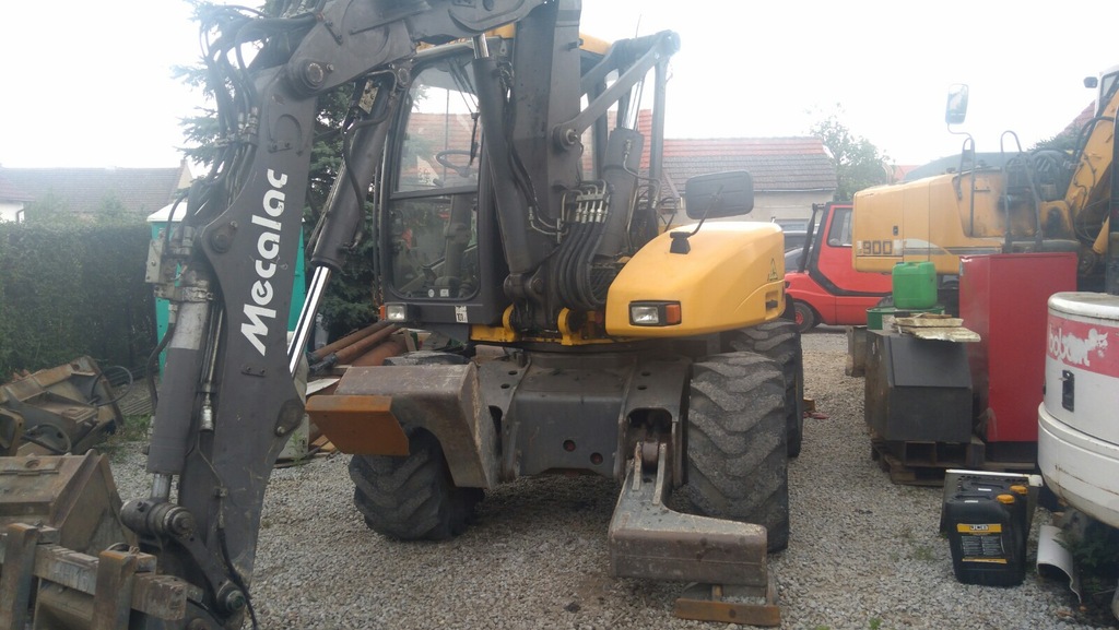 koparka mecalac 12mxt 2007 rok - 7539517308 - oficjalne archiwum Allegro