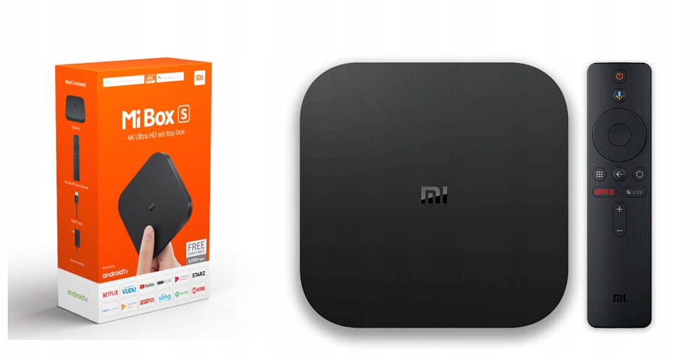 Xiaomi MiBOX S / Mi BOX S, 4K HDR Android TV 8.1 - 7733478015 ...