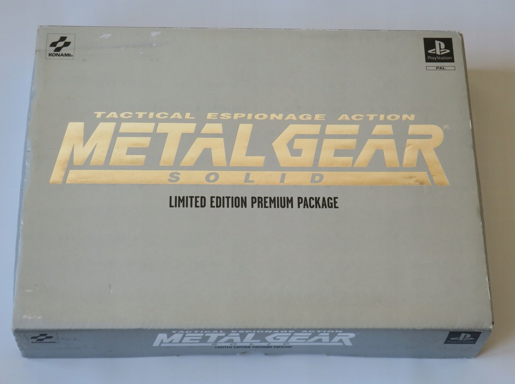 METAL GEAR SOLID LIMITED EDITION PREMIUM PACK PS1 - 7678319876 ...
