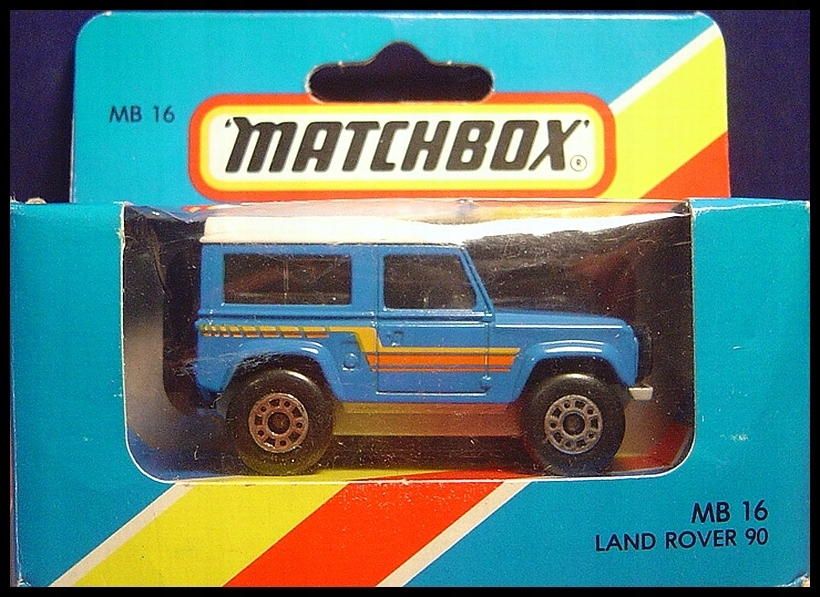 Matchbox Land Rover 90 Nr 16 SF - 7555723719 - oficjalne archiwum Allegro