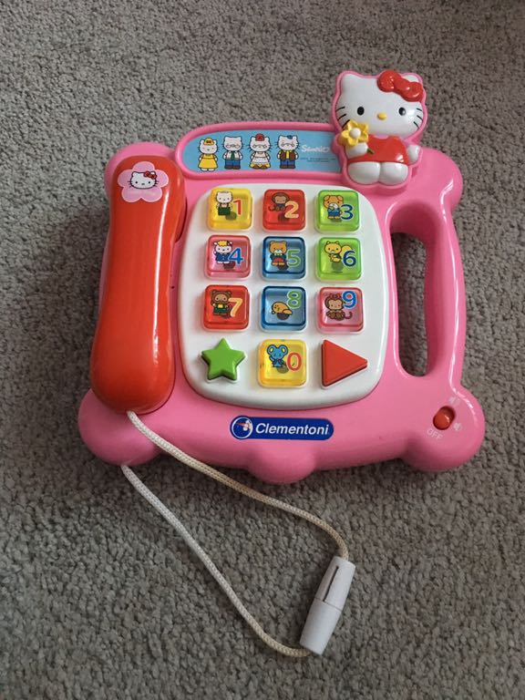 Clementoni interaktywny telefon Hello Kitty - 7089260065 - oficjalne ...