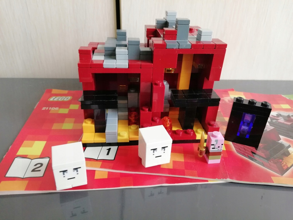 LEGO MINECRAFT 21106 MICRO WORLD – THE NETHER - 7580275612 - oficjalne ...
