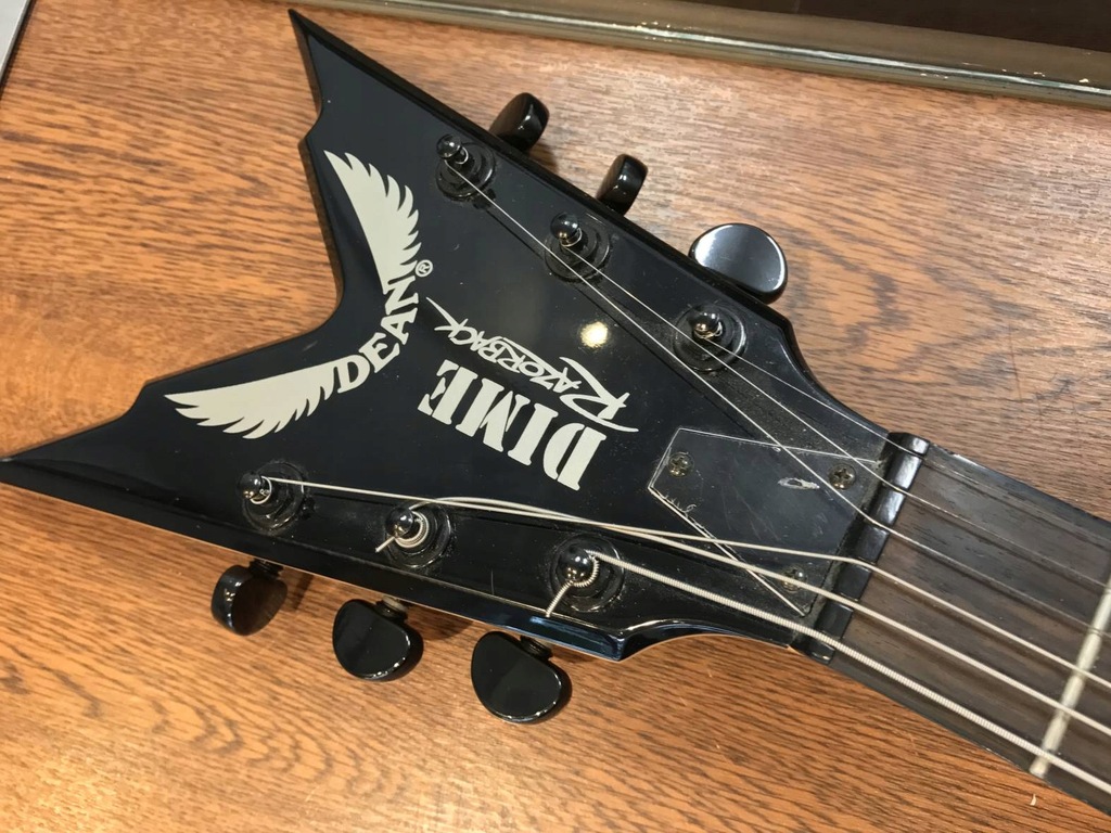 Gitara elektryczna DEAN Razorback V ST CBK czarna! - 6996750943 ...