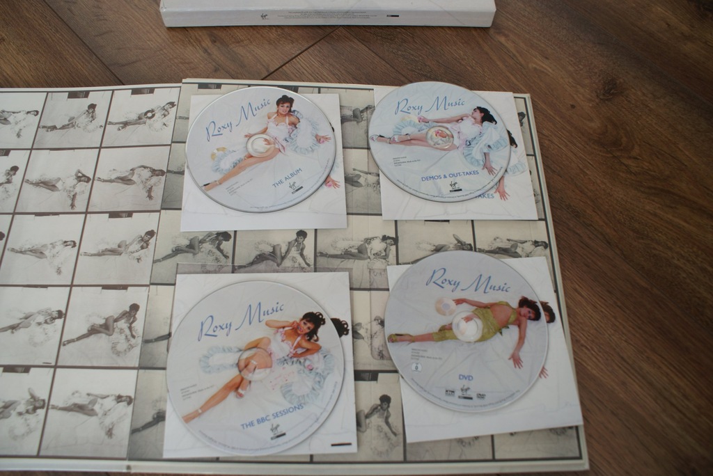 Roxy Music Super Deluxe 3 CD + DVD książka BOX - 7359854059 - oficjalne ...