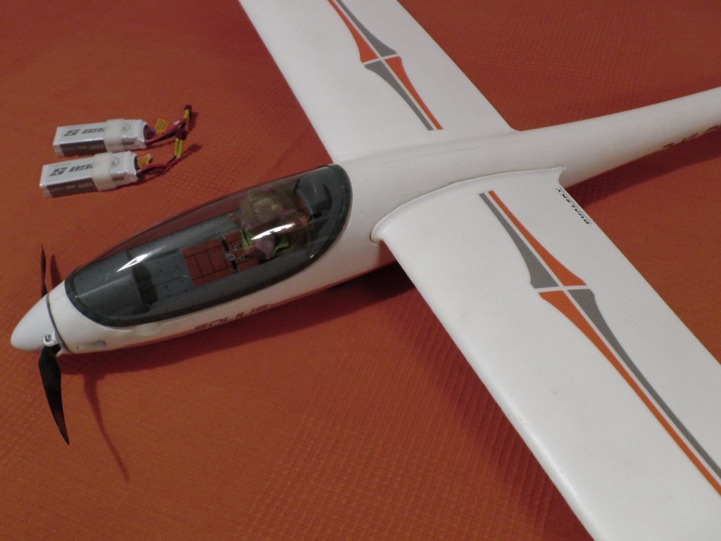 elektroszybowiec SOLIUS Multiplex - 7261524266 - oficjalne archiwum Allegro