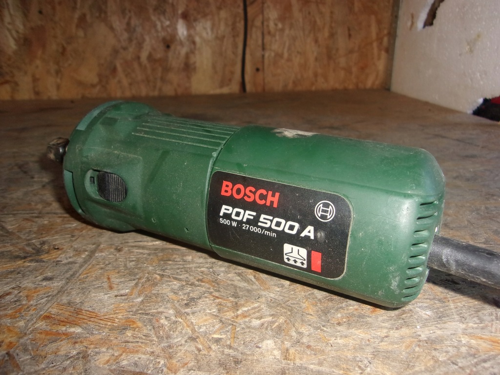 Szlifierka Prosta Frezarka Bosch POF 500A 500W - 7491682512 - oficjalne ...