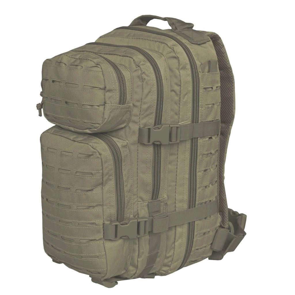 Plecak ASSAULT Mil-Tec laser 36L Olive gen. II - 7149773679 - oficjalne archiwum Allegro