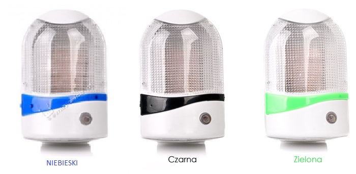 LAMPKA NOCNA DO KONTAKTU 4 LED - CZUJNIK ZMIERZCHU - 6997473475 - oficjalne archiwum Allegro