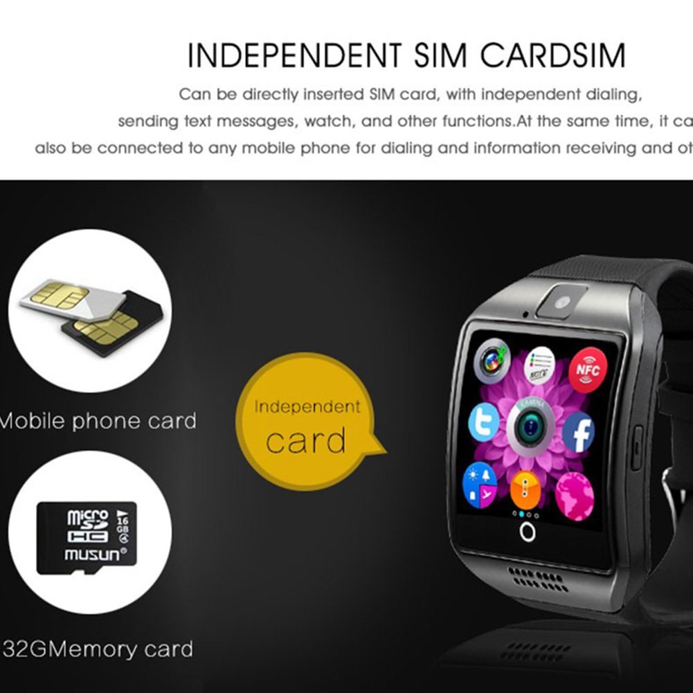 NAJNOWSZY 2017 ZEGAREK SMARTWATCH Q18 3 KOLORY PL - 6793310130 ...