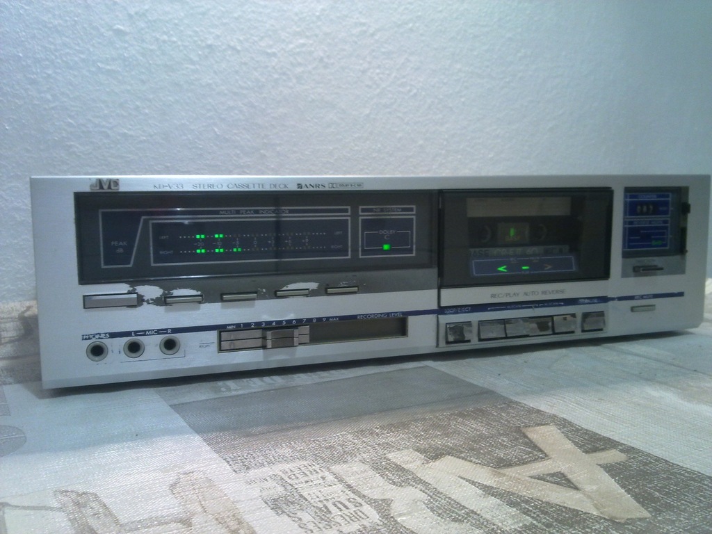 MAGNETOFON DECK JVC KD-V33 - 7204442299 - oficjalne archiwum Allegro