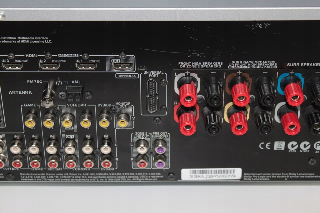 Amplituner 7.1 Onkyo TX-SR607 HDMI PILOT BLUETOOTH - 7380378857 - oficjalne archiwum Allegro