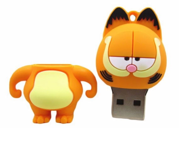PENDRIVE USB 16 GB GARFIELD SŁODKI KOT KOTEK BAJKA 6700400962 - Allegro.pl