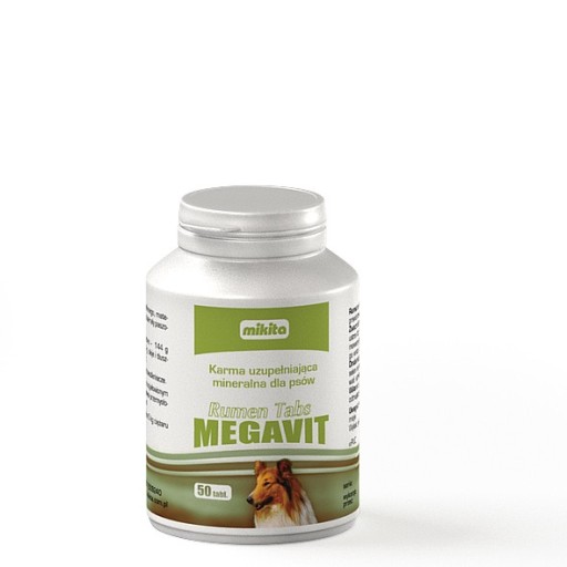 RUMEN-TABS MEGAVIT 50 TBL. (5907615401237) • Cena, Opinie • Suplementy ...