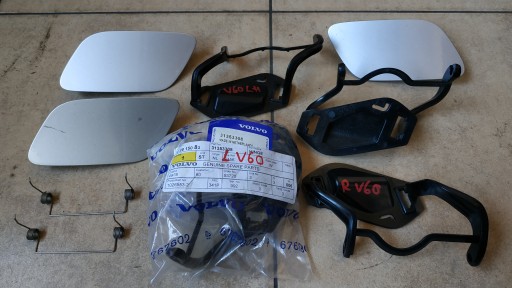 VOLVO S60 V60 - LIFT MOCOWANIE KLAPKI SPRYSKIWACZA 31353308 31353309 za ...